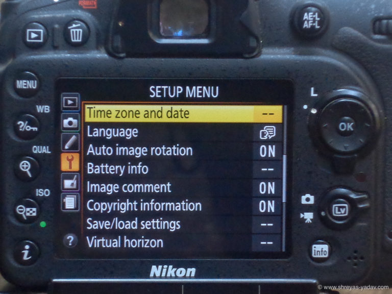 How to set up your new camera: A Step-by-Step Guide - Shreyas Yadav ...