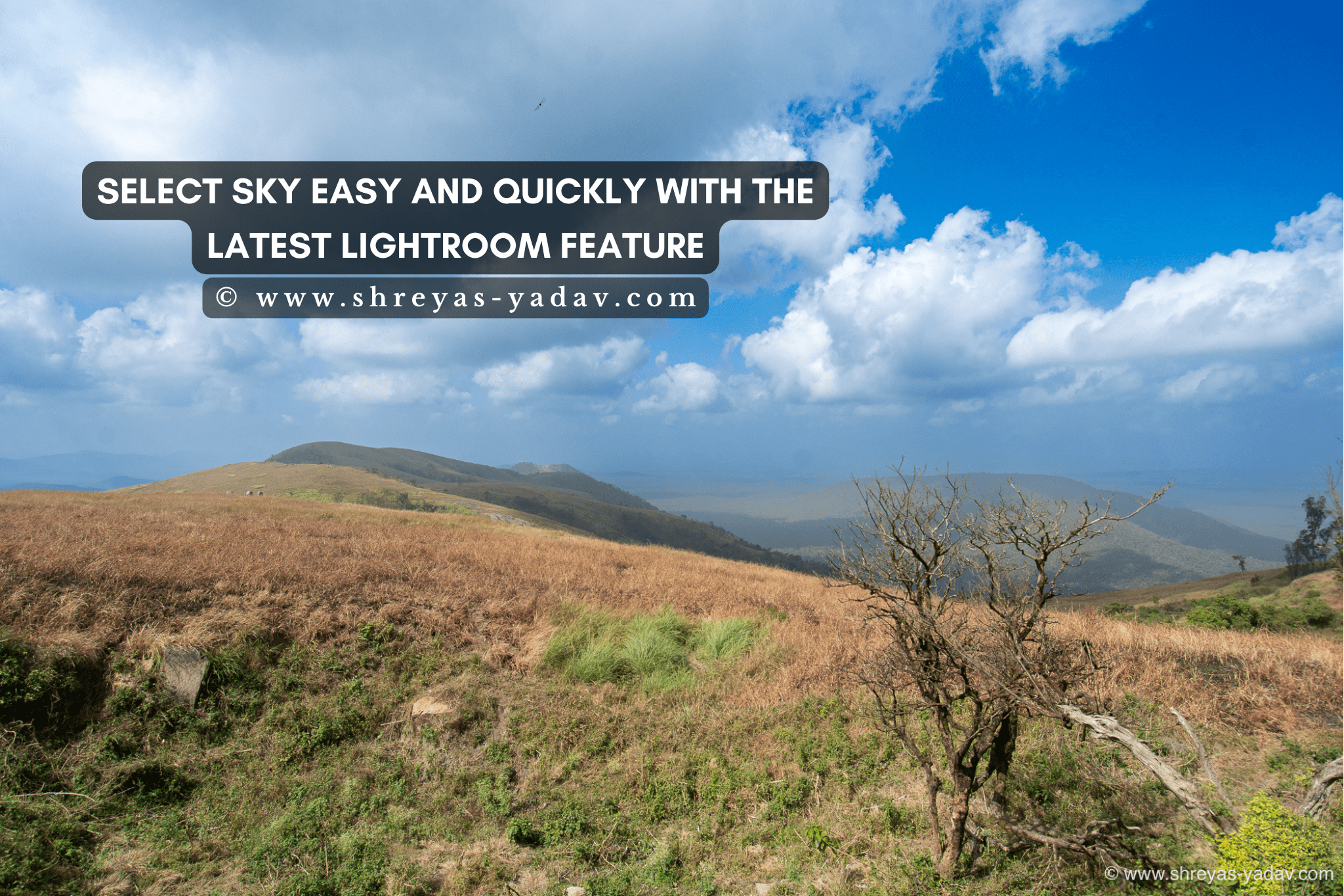 Lightroom Tutorial : Select Sky Easy and Quickly with the Latest ...