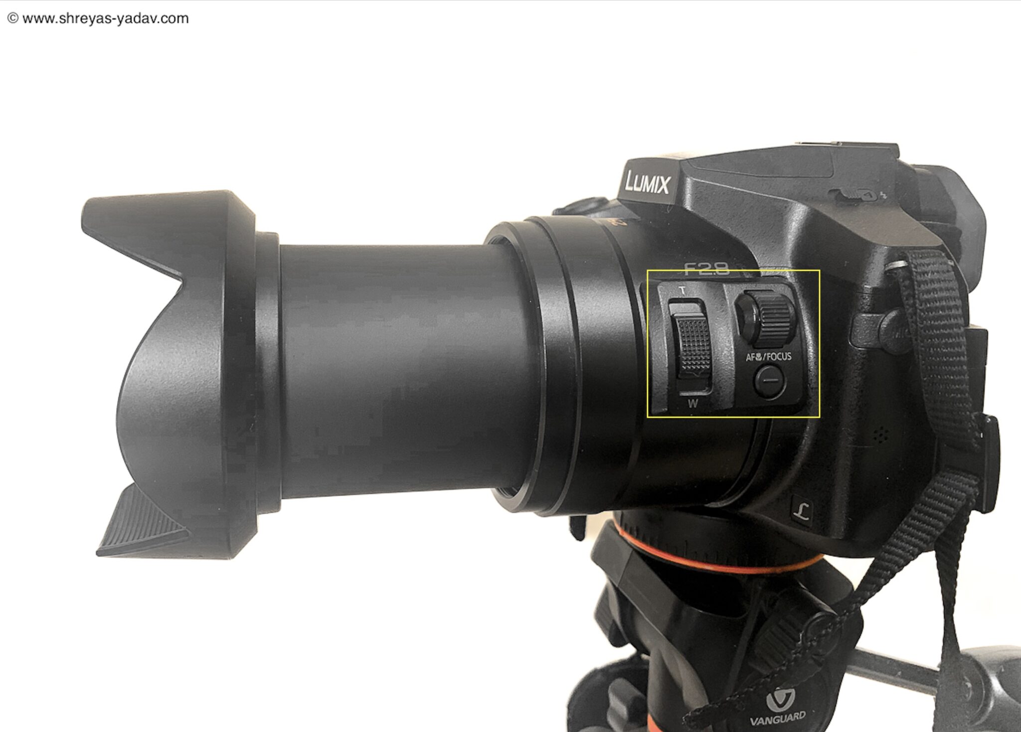 Lumix FZ300: How to set up a camera